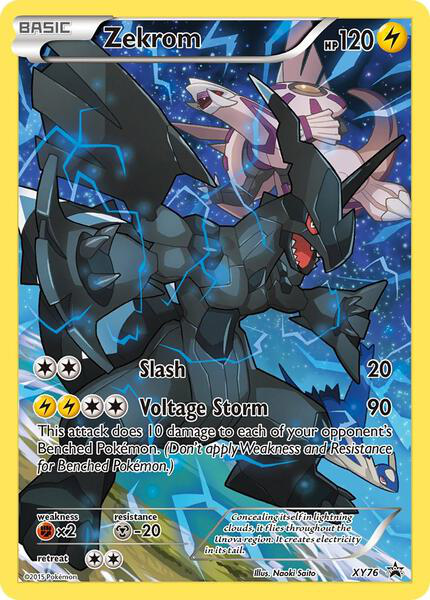 Zekrom (Full Art Promo) - XY Promos (PR) – Cash Cards Unlimited