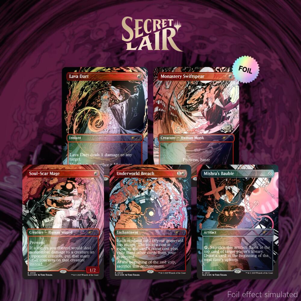 Secret Lair Drop: vroooOOOMMMMMM! - Rainbow Foil Edition - Secret Lair ...