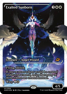 Exalted Sunborn (Showcase) (Fracture Foil) - Edge of Eternities (EOE ...