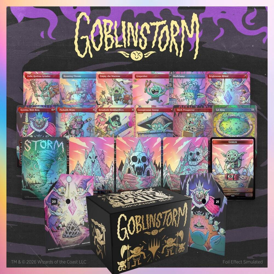 Secret Lair Commander Deck: Goblin Storm - Secret Lair Drop Series (SL ...