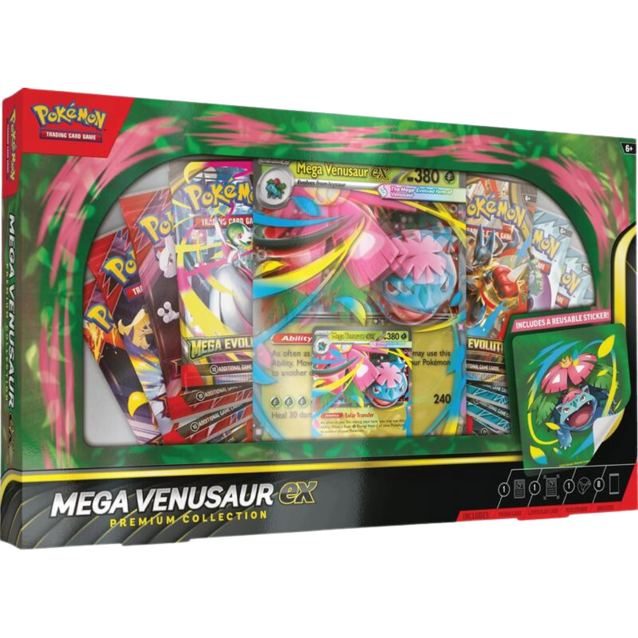 Pokemon - Mega Venusaur ex Premium Collection – Cash Cards Unlimited