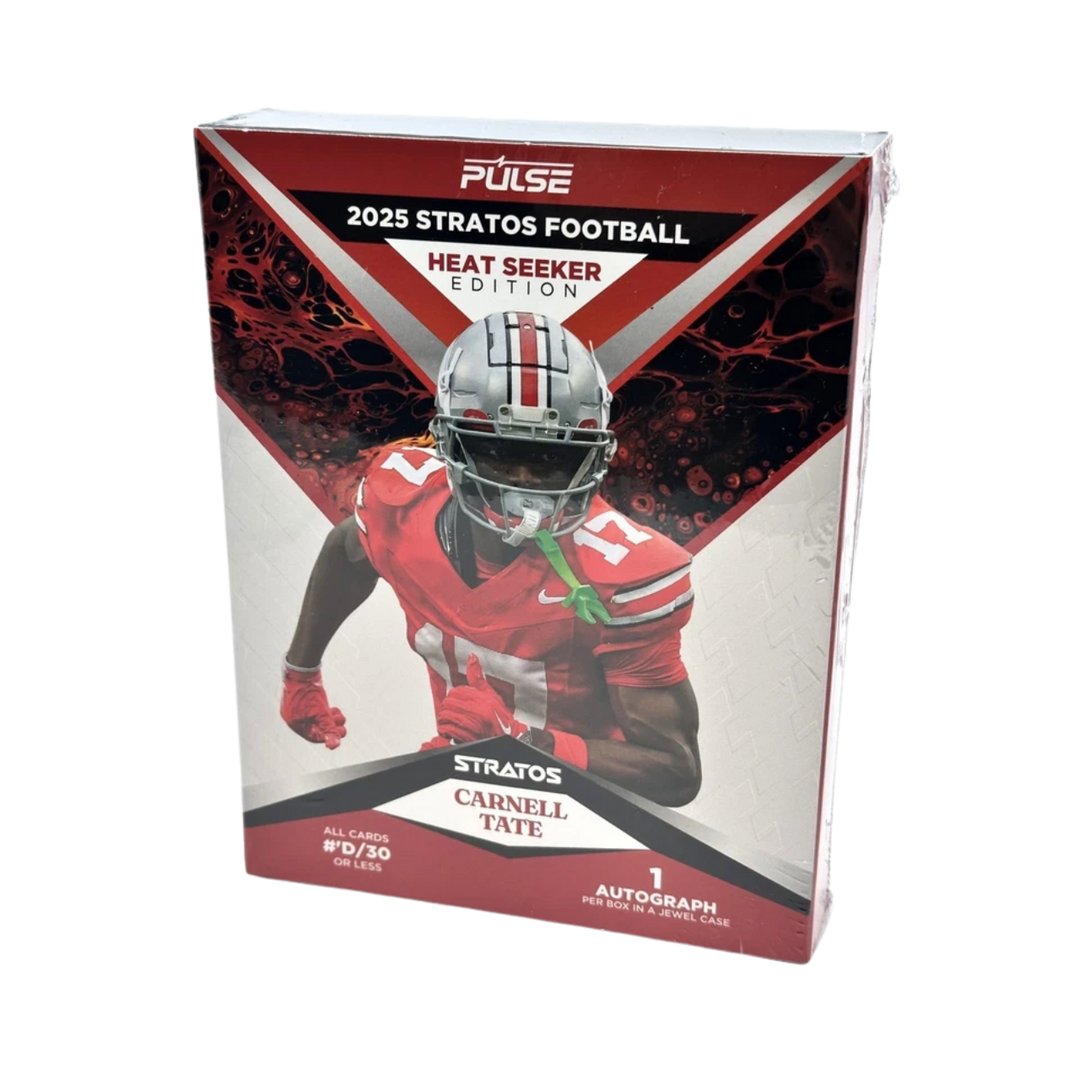 2025 Pulse Stratos Football Heat Seekers Edition Box – Cash Cards Unlimited