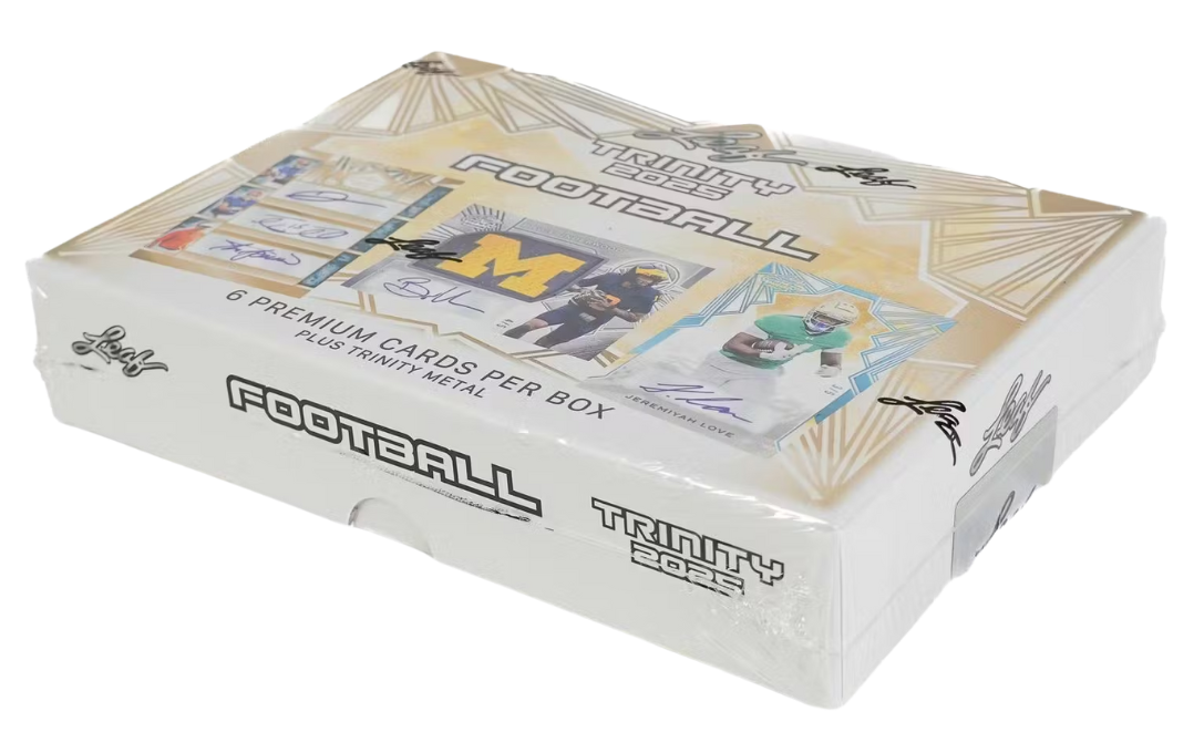 2025 Leaf Trinity Football Hobby Box – Cash Cards Unlimited