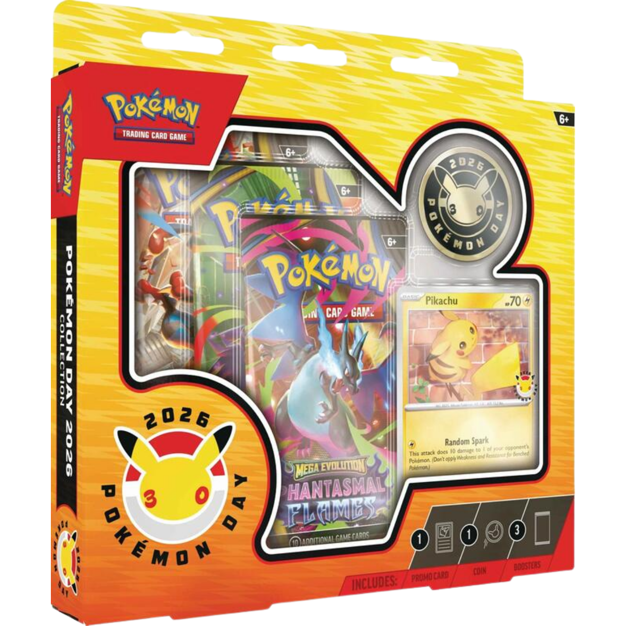 Pokemon Day 2026 Collection | Pikachu Promo & Booster Packs | Cash ...