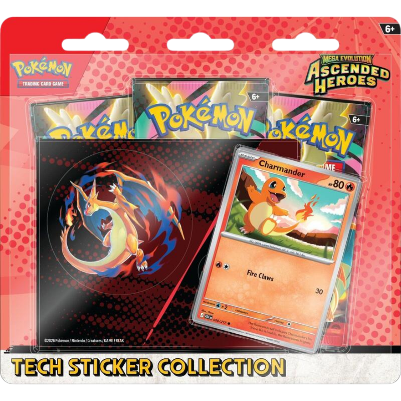 Pokemon Mega Evolution - Ascended Heroes Tech Sticker Collection – Cash ...