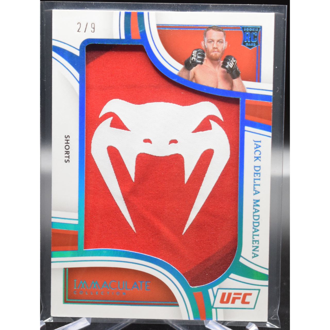 2023 Panini Immaculate UFC - Jack Della Maddalena JM-JDM - Jumbo Mem S ...